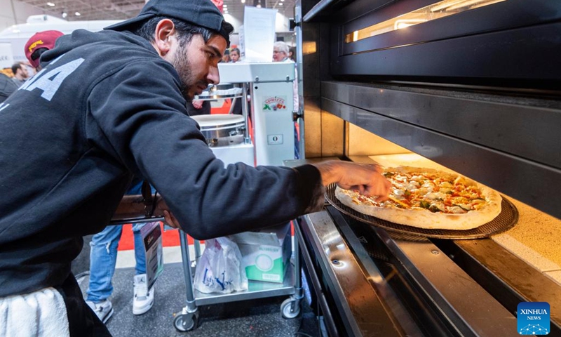 Pizza competition held at 2023 Restaurants Canada Show in Toronto ...