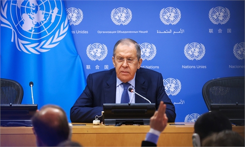 News conference at UN - Global Times