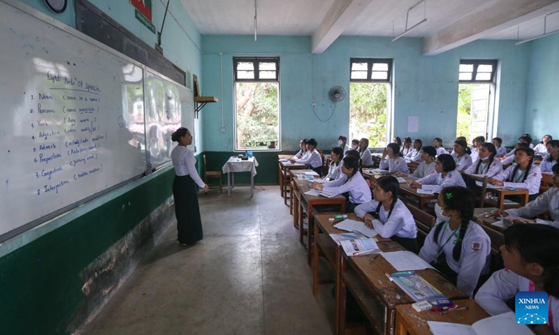Myanmar kicks off new school year with updated curriculum - Global Times