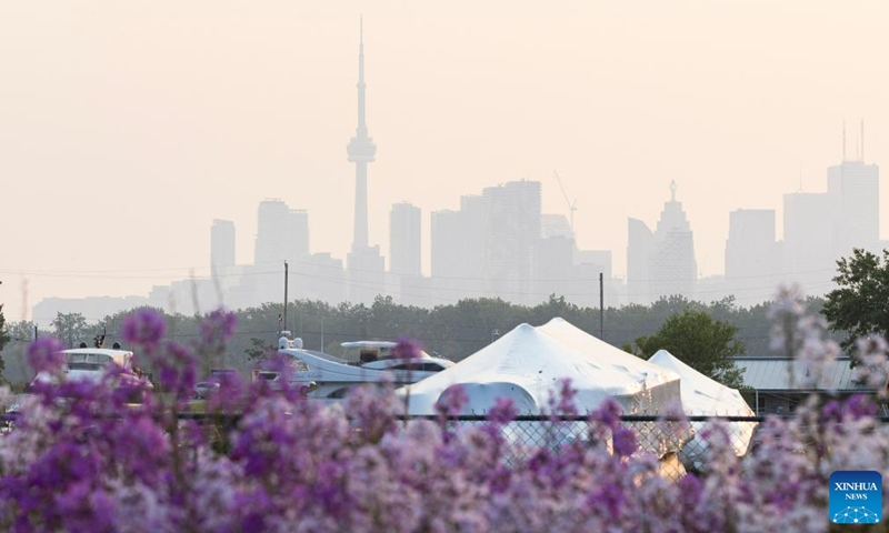 Wildfire smoke shrouds Toronto in Canada - Global Times