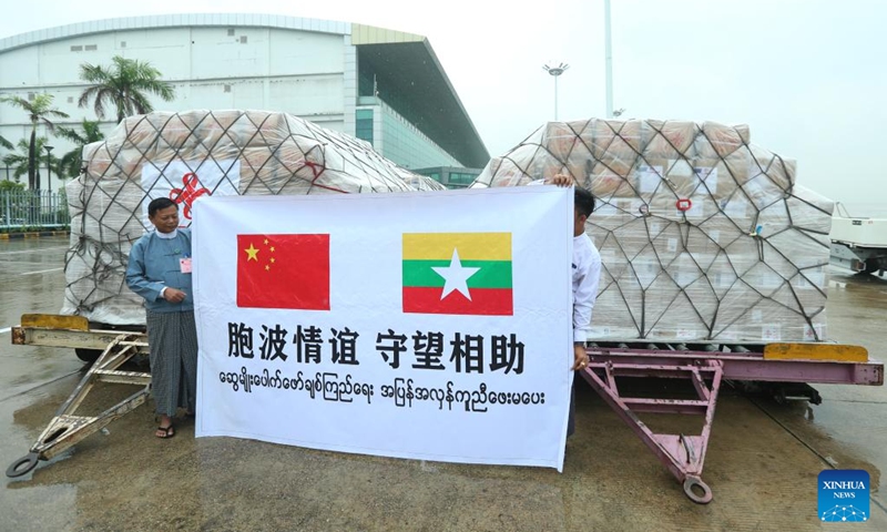 China-donated relief supplies for cyclone-hit regions arrive in Myanmar ...