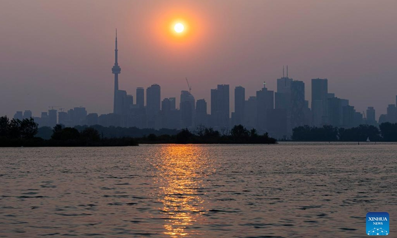 Wildfire smoke shrouds Toronto in Canada - Global Times