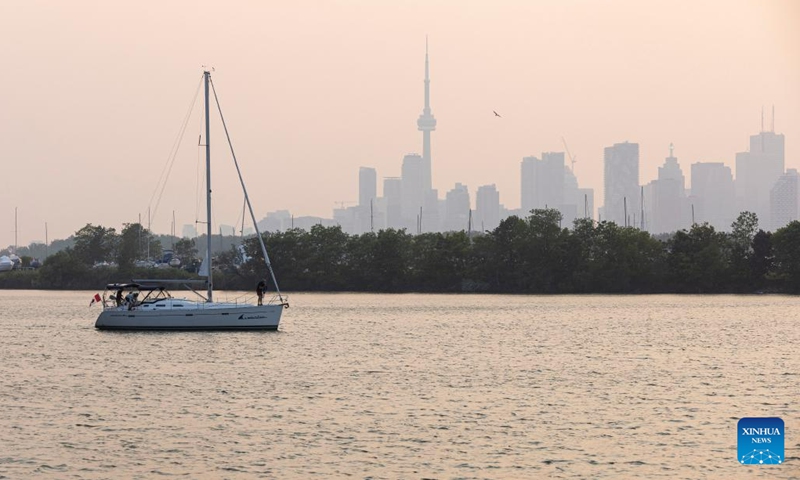 Wildfire smoke shrouds Toronto in Canada - Global Times