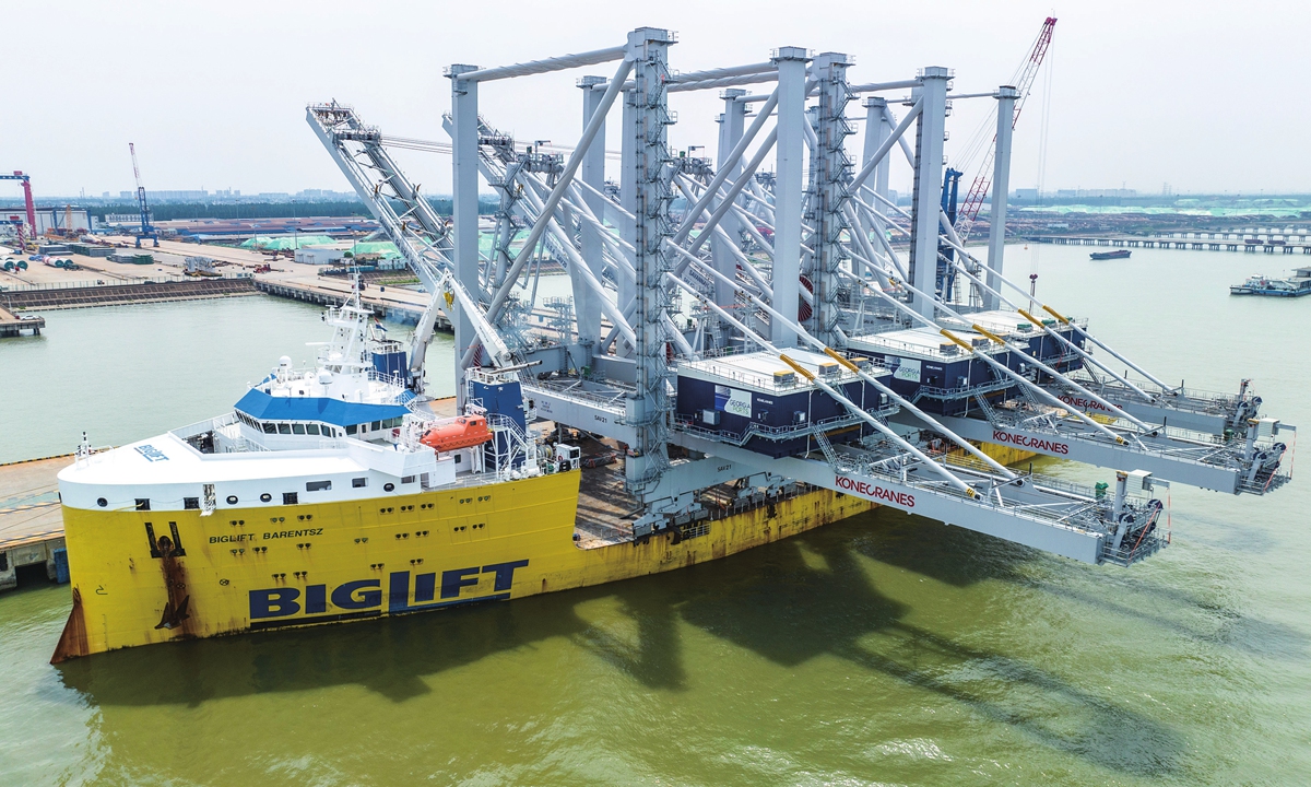 Heavy lifting - Global Times