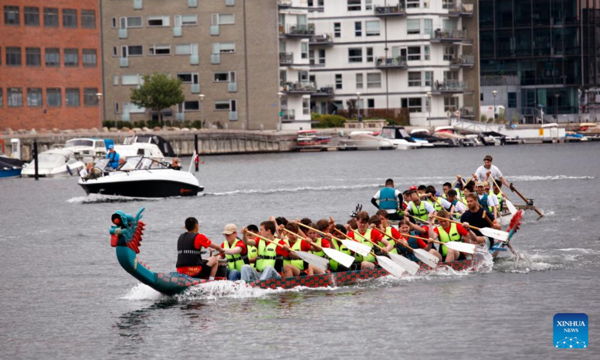 Copenhagen Dragon Boat Festival held in Denmark - Global Times