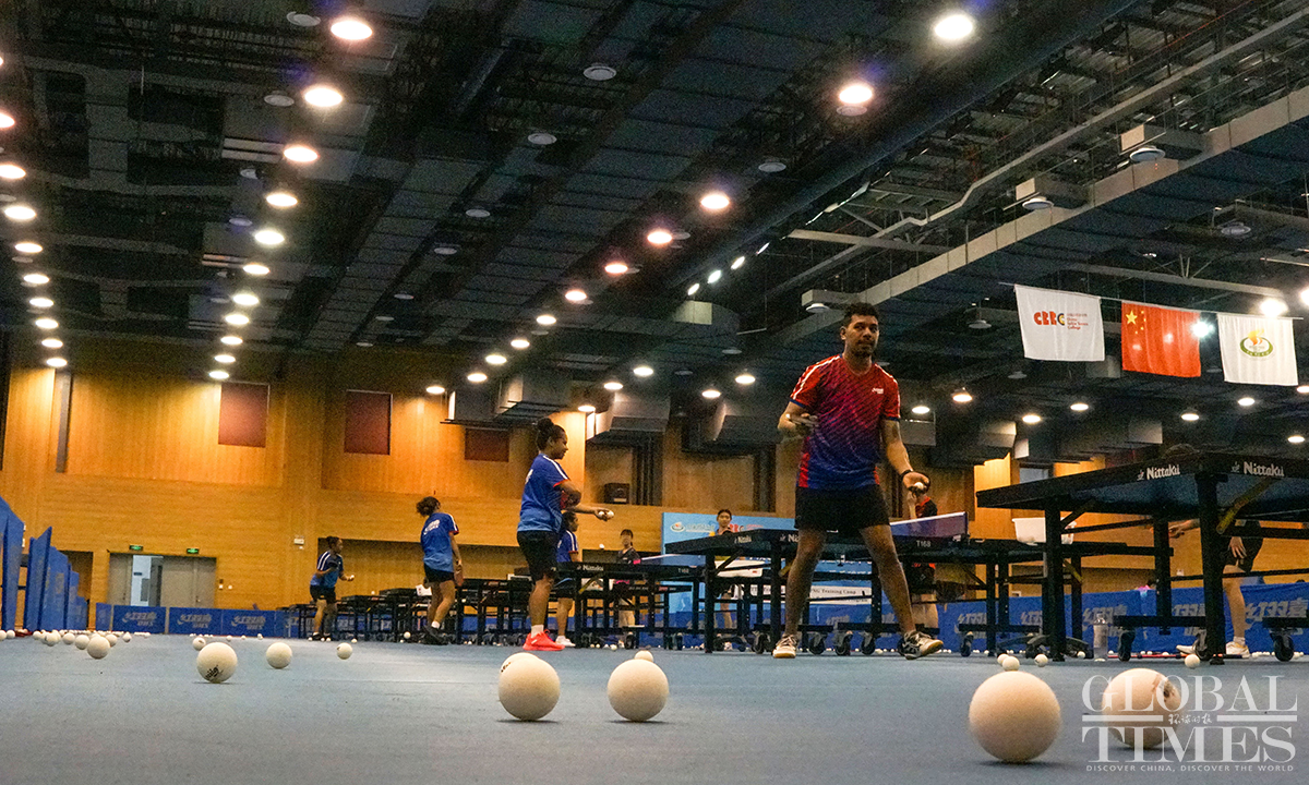 PNG Ping-Pong athletes get trained in Shanghai under cooperative ...