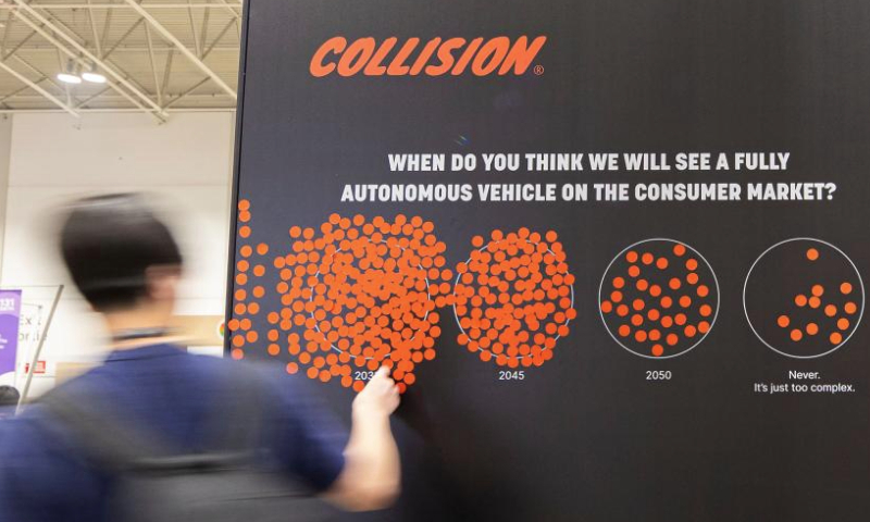 2023 Collision Conference held in Toronto, Canada - Global Times