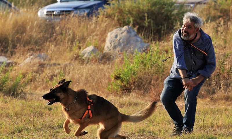 "Dogs Do Care Event" held in Beirut, Lebanon - Global Times