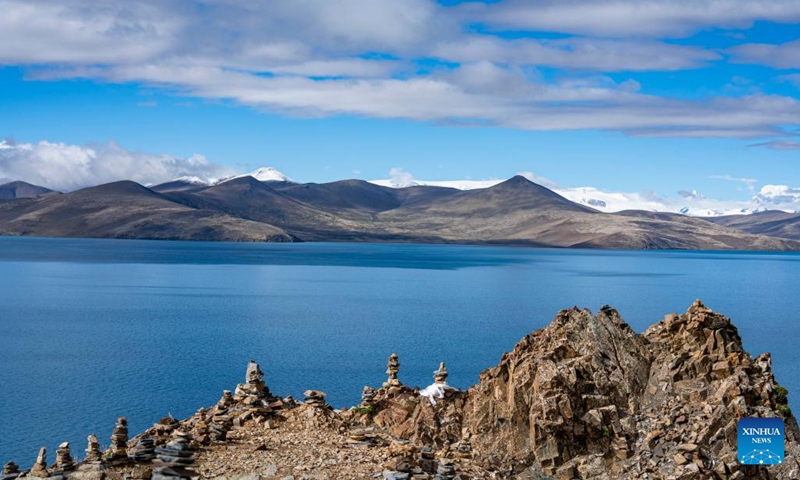 Charming view of Puma Yumco Lake in Tibet - Global Times