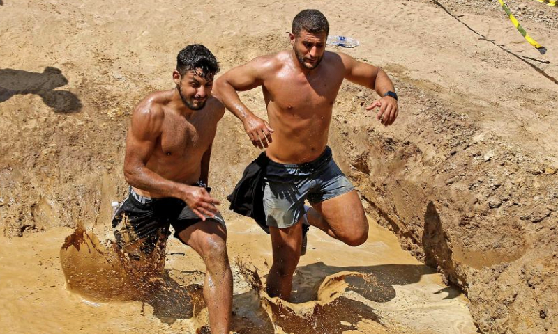 Participants take part in Hannibal race in Lebanon - Global Times
