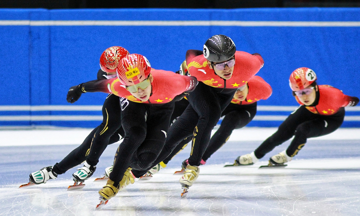 China’s national short track team prepares for new season - Global Times