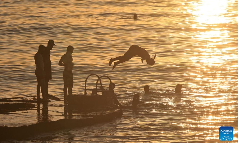 Heat wave hits Beirut, Lebanon - Global Times