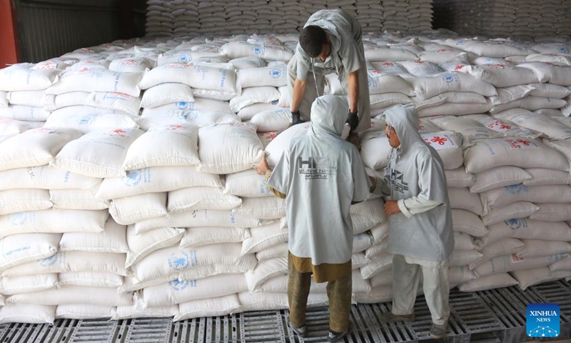WFP delivers China's aid to 70,000 food-insecure Afghans - Global Times