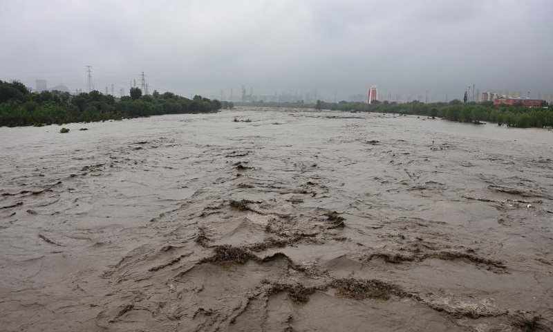 Beijing district soaked in continuous rainfall - Global Times