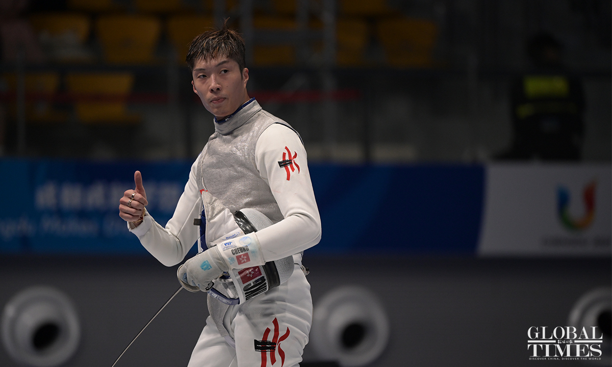 Cheung Ka-long wins third gold for Team China’s Hong Kong - Global Times