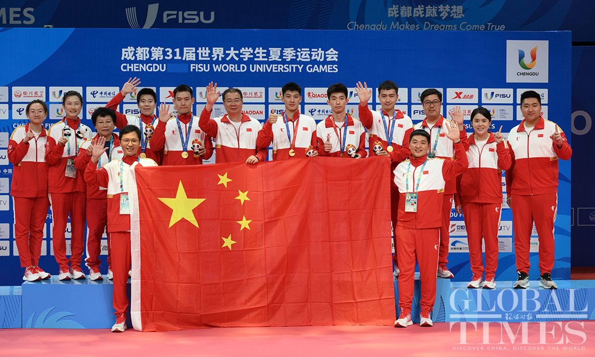 Chinese team's 3-0 victory over Chinese Taipei in men's table tennis final - Global Times