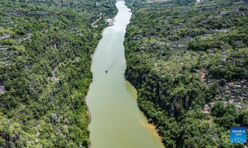 Aerial view of Huajiang River canyon scenic spot in Guizhou - Global Times