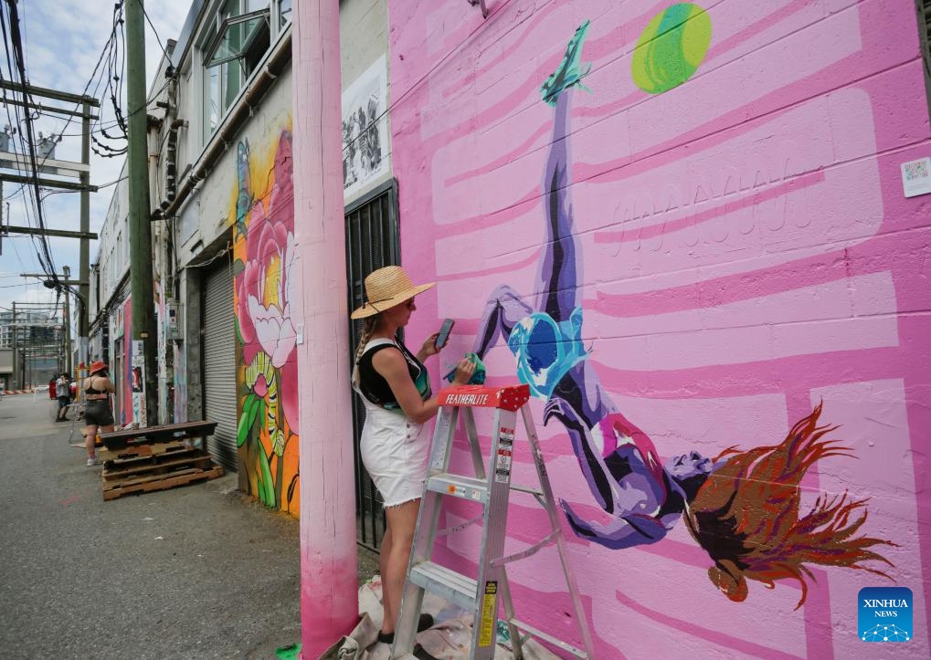 Mural festival held in Vancouver - Global Times