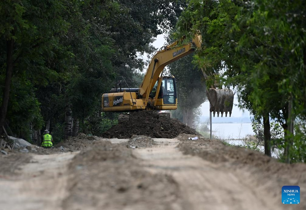 Tianjin continues flood control and disaster relief efforts - Global Times