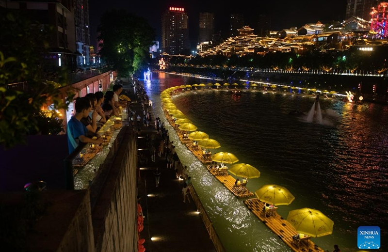 Nighttime economy boosted in Xuan'en County, C China's Hubei - Global Times
