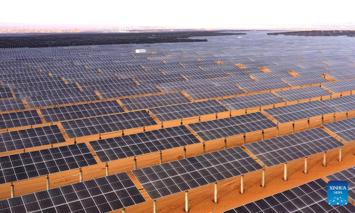 Desert city morphs into oasis of green computing power - Global Times