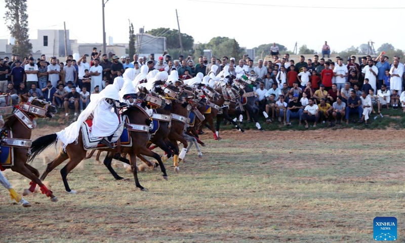 Horse-riding festival held in Libya - Global Times