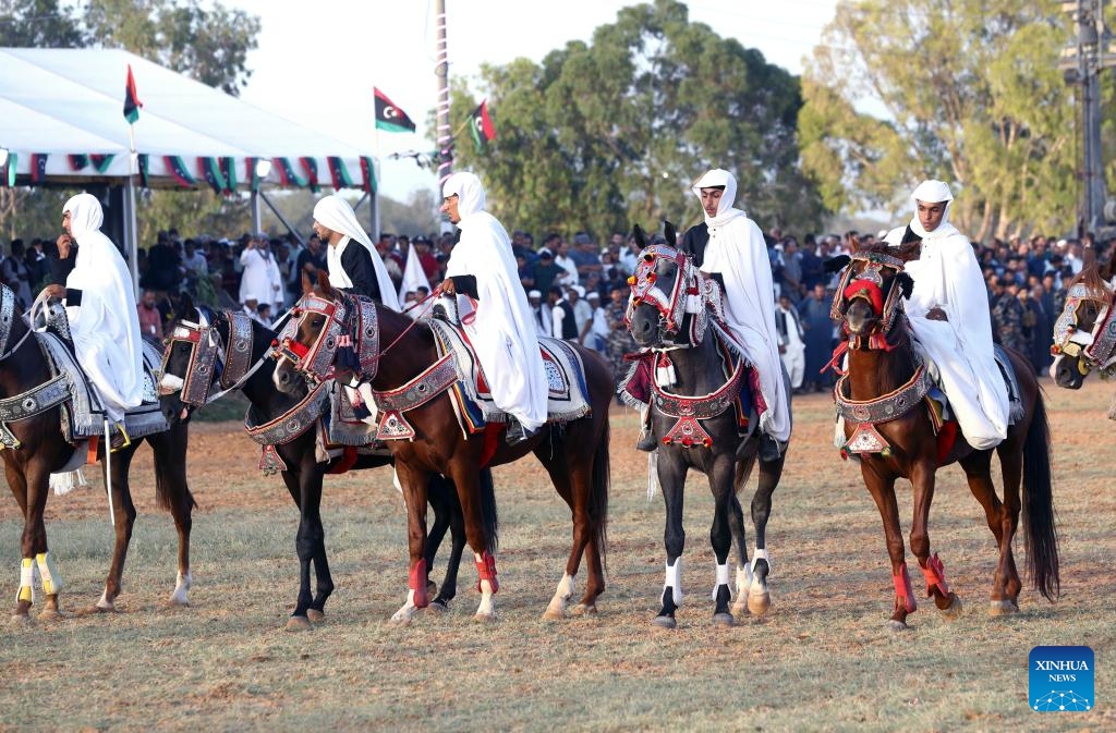 Horse-riding festival held in Libya - Global Times