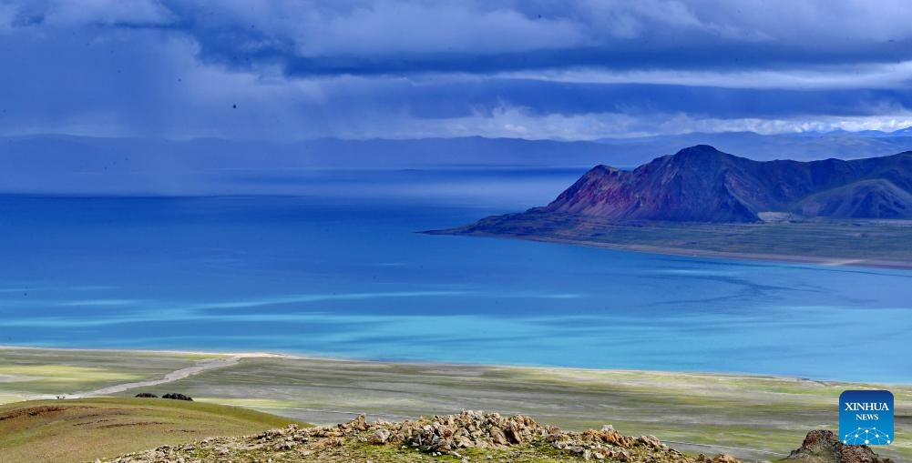 Scenery of Zhari Namco Lake in Ali, Tibet - Global Times