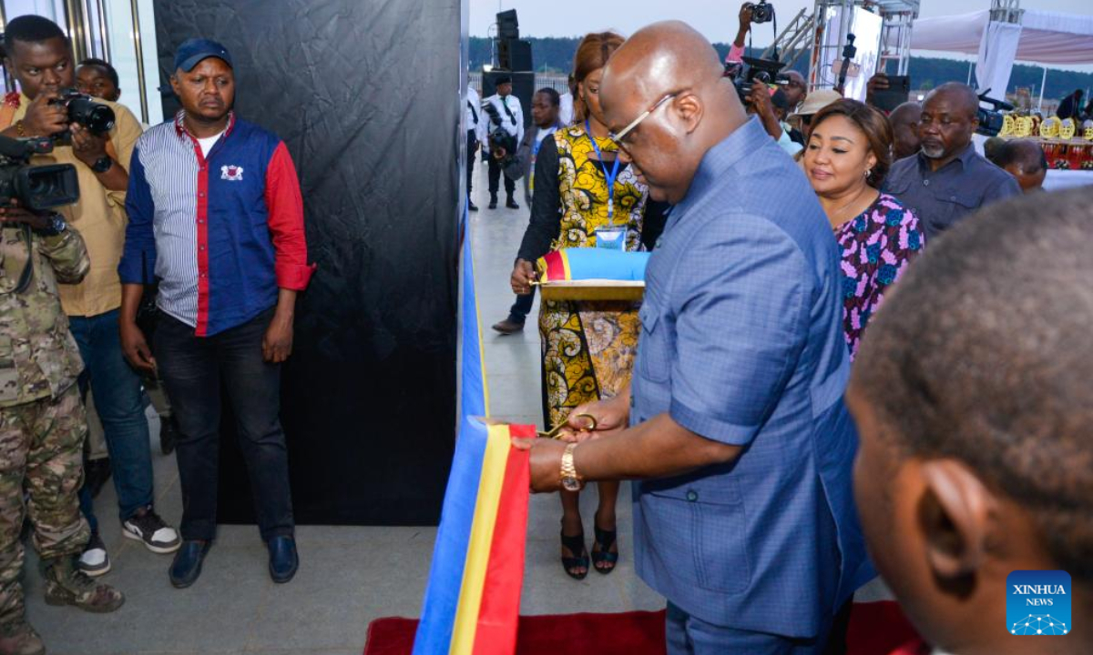 DR Congo inaugurates Chinese-built Sakania dry port - Global Times