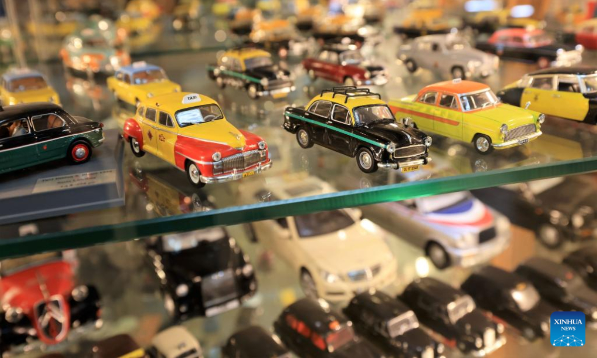 Model cars displayed at Billy Karam Museum in Lebanon - Global Times