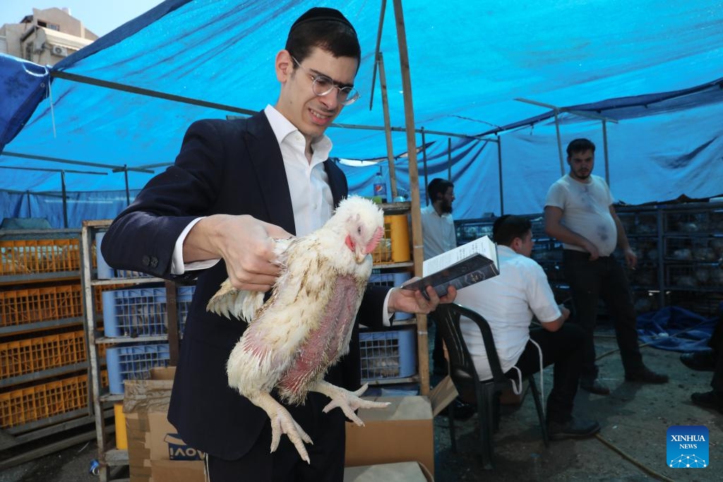 Kaparot ceremony in Tel Aviv, Israel - Global Times