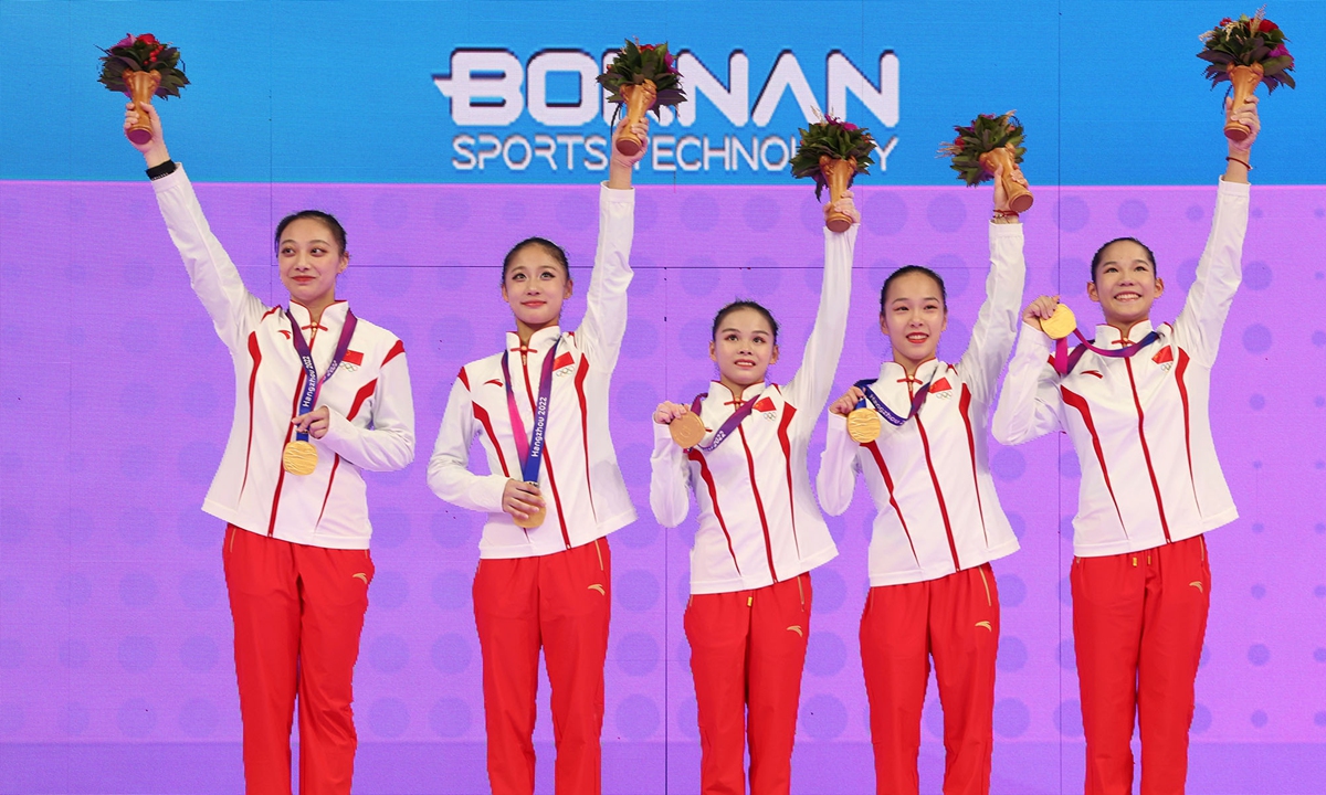 Team China wins at women's team artistic gymnastics event - Global Times