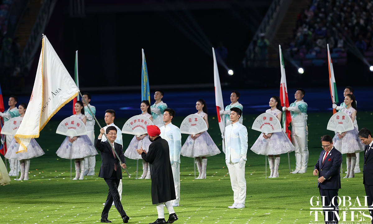 The 19th Asian Games closing ceremony kicks off in Hangzhou - Global Times