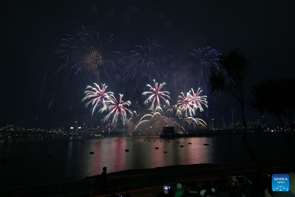 Annual fireworks festival held in Seoul - Global Times
