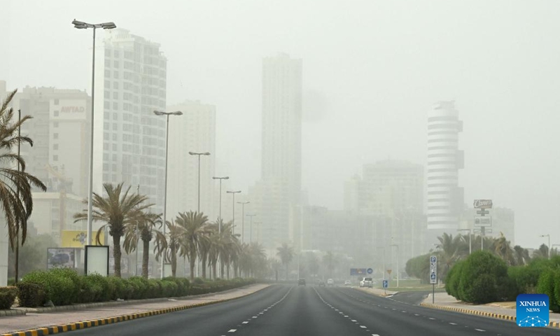 Heavy dust hits Kuwait City - Global Times