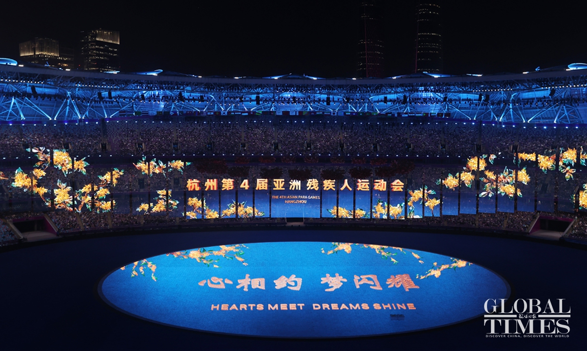 Opening ceremony of the 4th Asian Para Games kicks off in Hangzhou ...