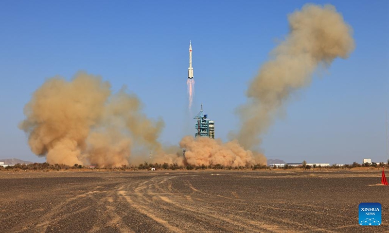Shenzhou-17 crewed spaceflight mission successfully launched - Global Times