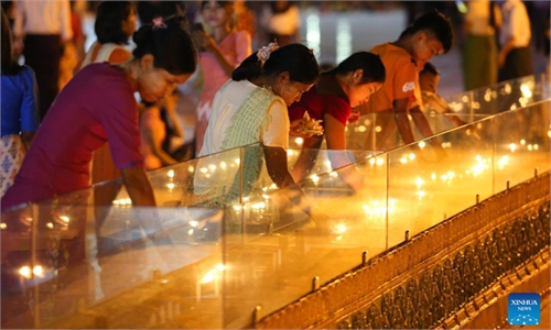 Thadingyut festival celebrated in Myanmar - Global Times