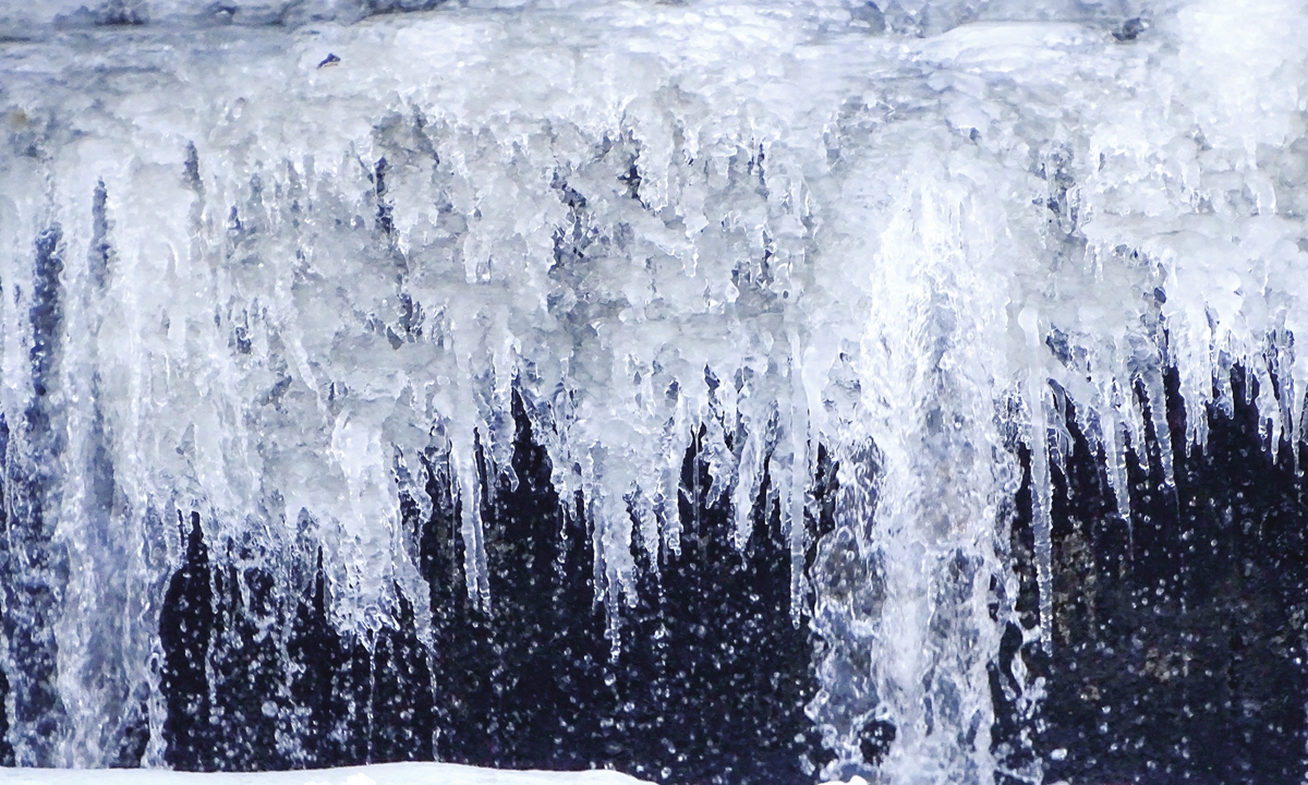Ice fall - Global Times