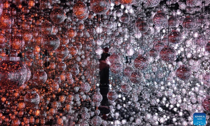 Bubble Universe exhibition of teamLab held in Tokyo - Global Times