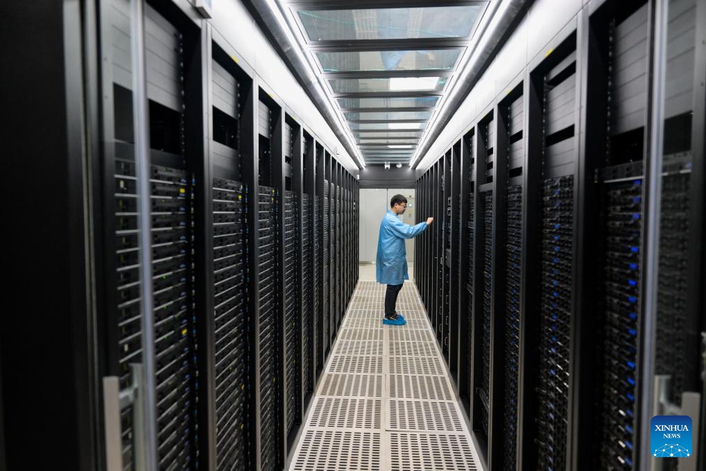 A glimpse of Horinger data center cluster in N China - Global Times