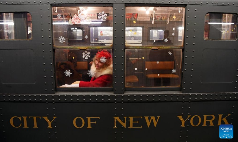 Holiday Nostalgia Train runs in New York - Global Times