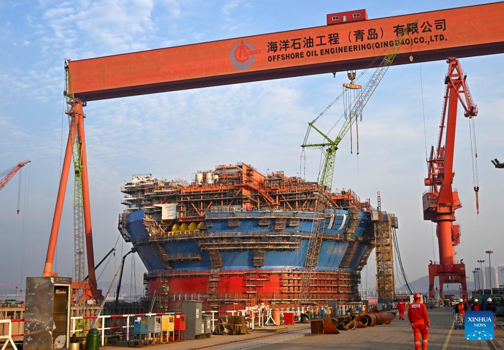 Asia's 1st cylindrical FPSO facility enters final assembly phase in ...