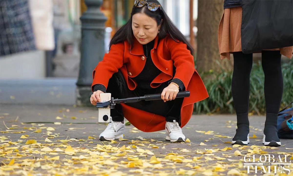 Shanghai lists 41 landscape streets with fallen leaves - Global Times