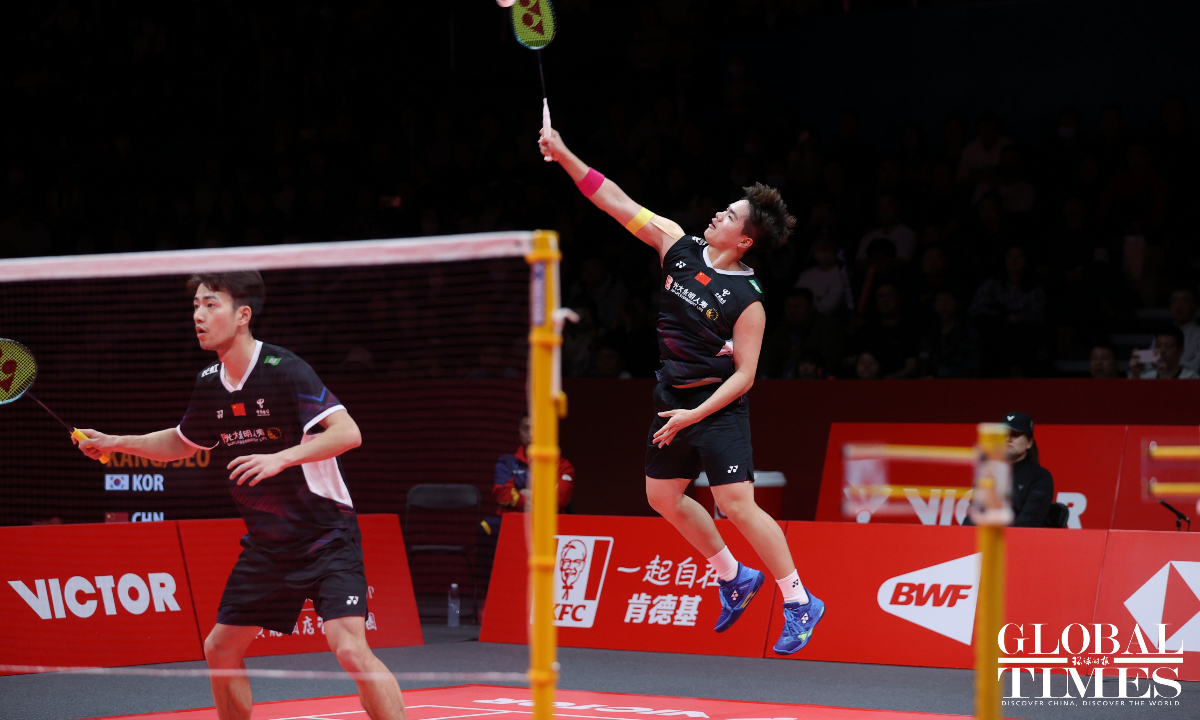 Highlights of the final day of the BWF World Tour Finals 2023 - Global Times