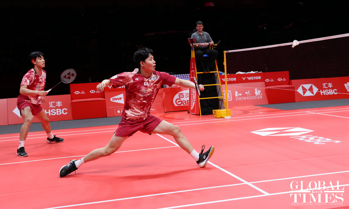 Highlights of the final day of the BWF World Tour Finals 2023 - Global Times