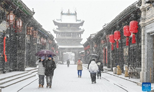 Winter scenery across China - Global Times