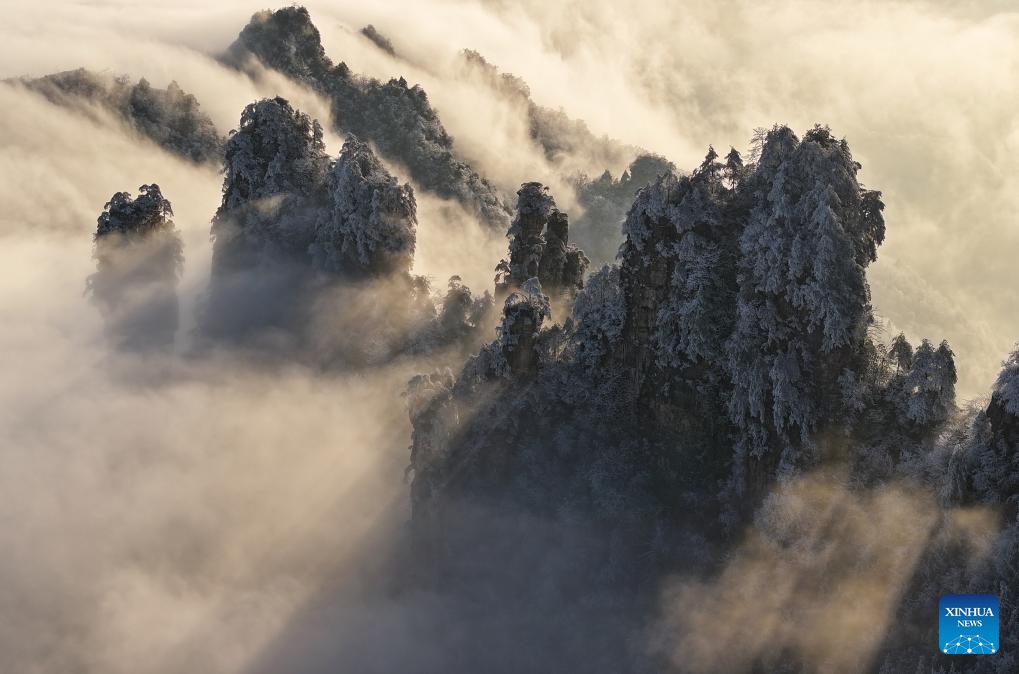 Snow scenery across China - Global Times