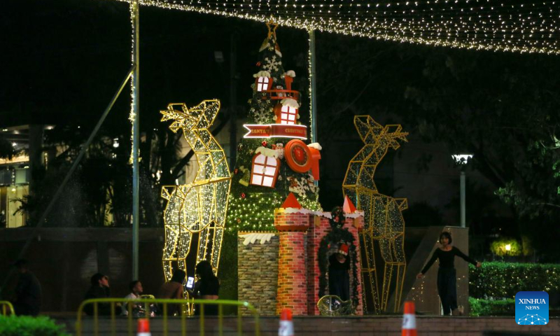 Christmas decorations in Yangon, Myanmar - Global Times