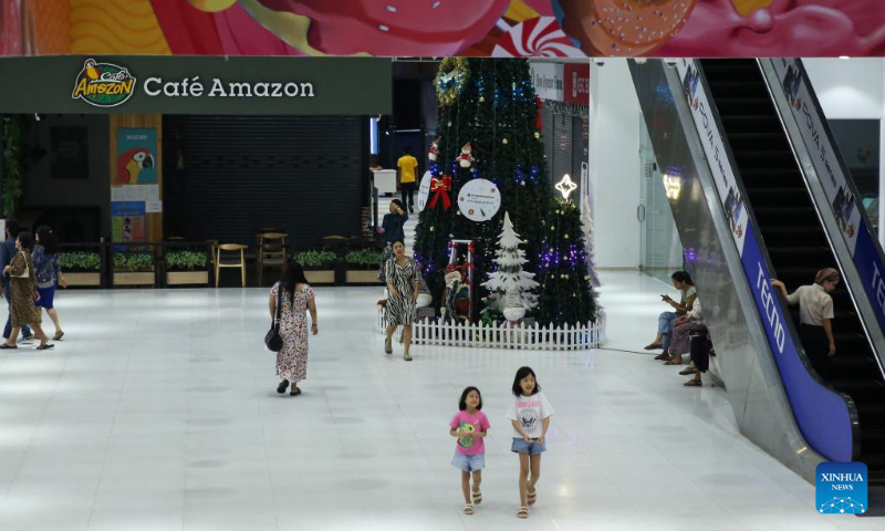 Christmas decorations in Yangon, Myanmar - Global Times